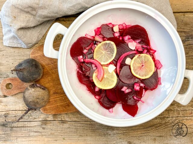 Süß sauer eingelegte Rote Bete, köstliche Vitaminpower – Cook & Soul