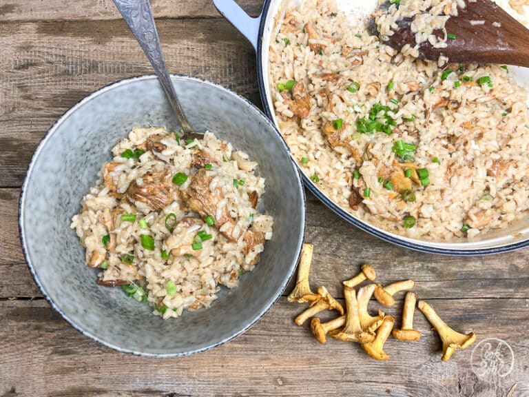 Pfifferling Risotto: schnell & einfach – Cook & Soul